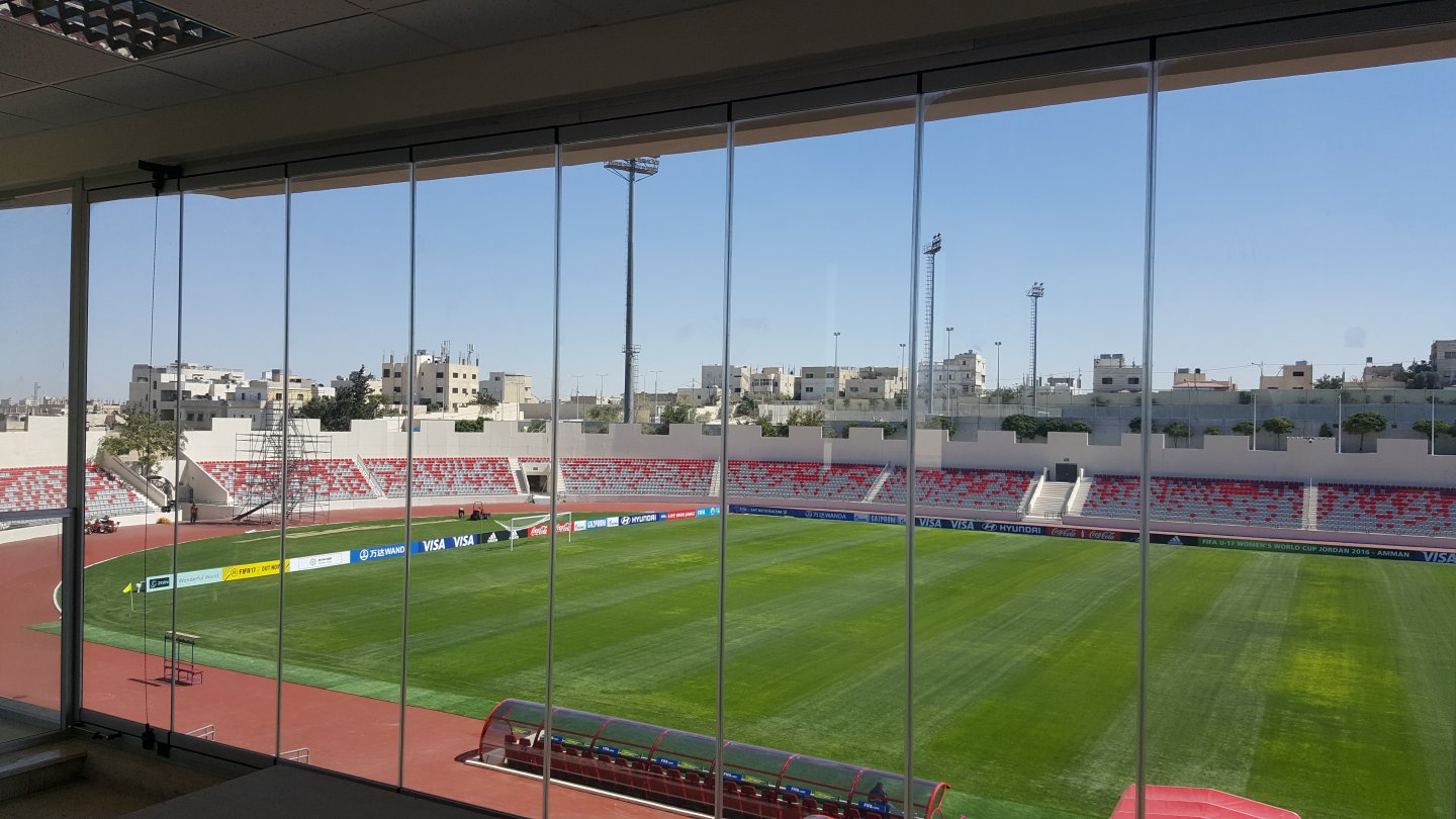 Jordan Stadium Application - News - Balcony Glazing - Albert Genau